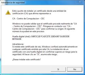 Red FCFM – Como conectar en Windows 7 – CEC